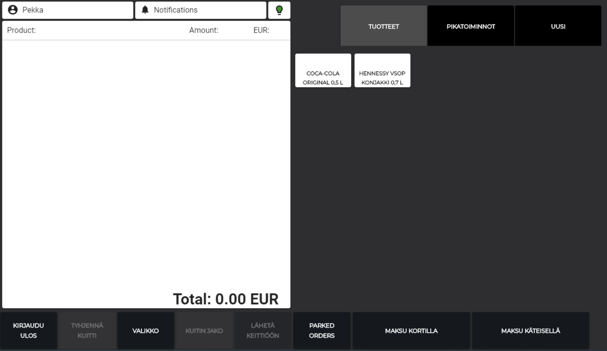 Defining POS Layout Basic Data